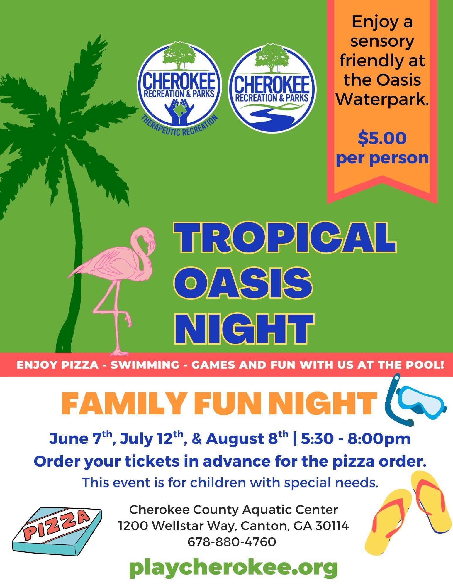 Calendar • Adult Seniors Pool Party at the Oasis (55+)